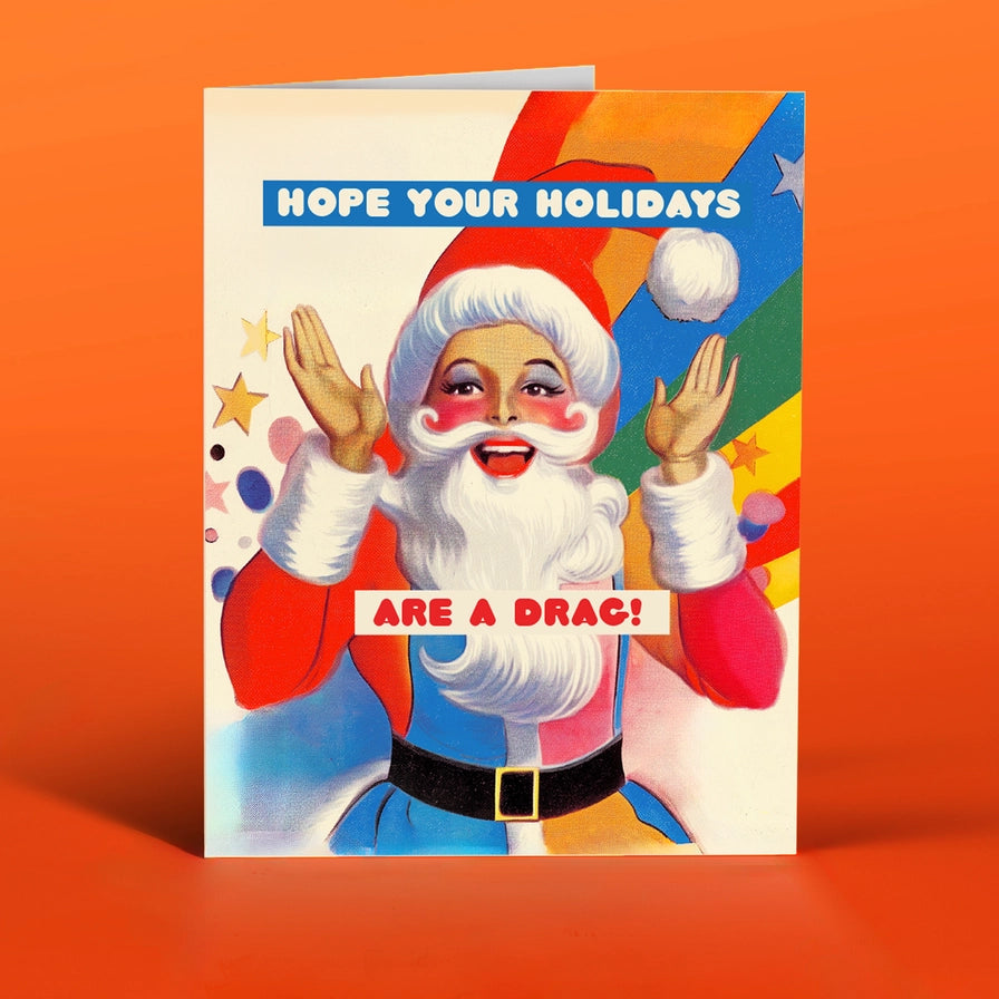 Drag Christmas Holiday Card – Bunky Boutique